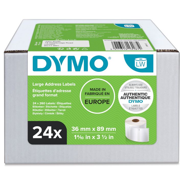 Label Dymo 99012 Large Address Labels 36 x 89mm